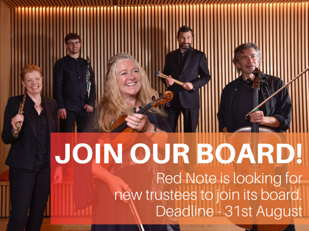 Red Note Red Note is looking for board members - Red Note